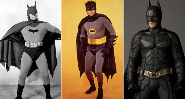 Evolução no uniforme do Batman - Zappeando