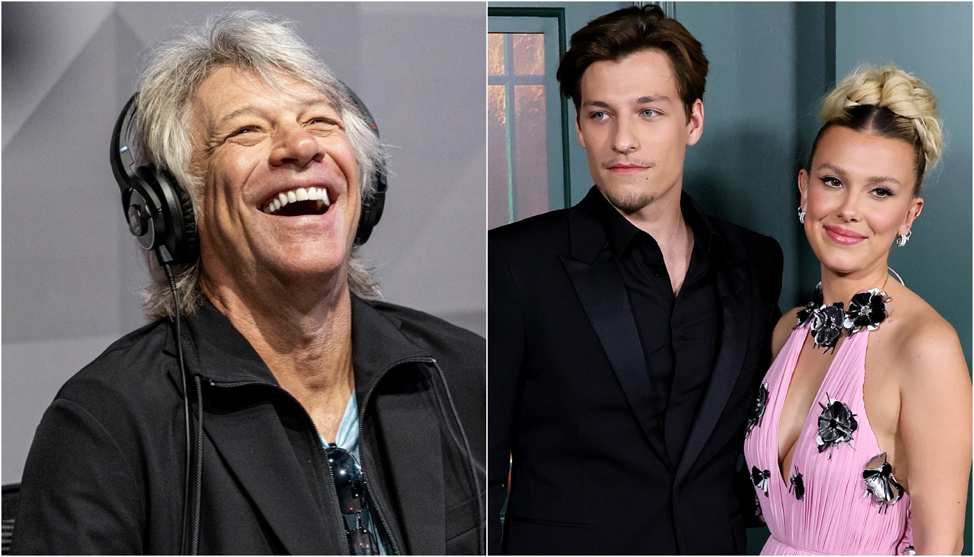 Bon Jovi fala sobre noivado do filho com Millie Bobby Brown: "Não sei se a idade importa ...