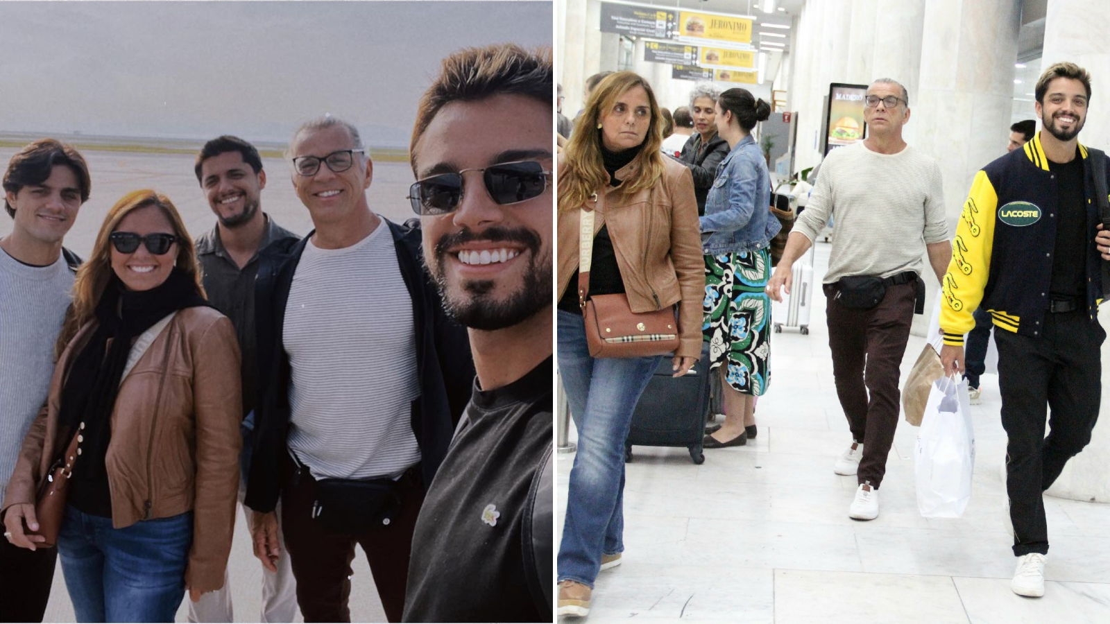 Irmãos Simas fazem aparição rara com os pais: Ana Sang e Beto Simas se ...