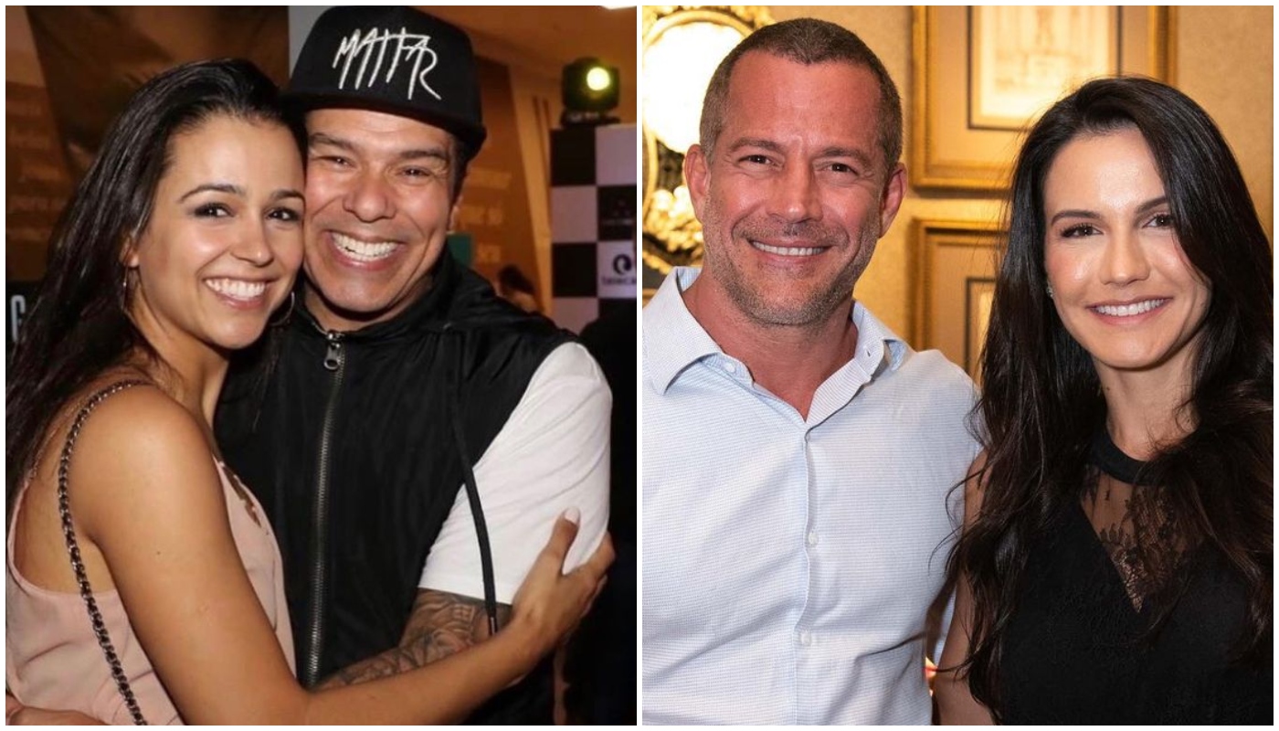 Mauricio Mattar foi padrasto de Kyra Gracie durante um ano: uma das filhas do ator é irmã dela ...